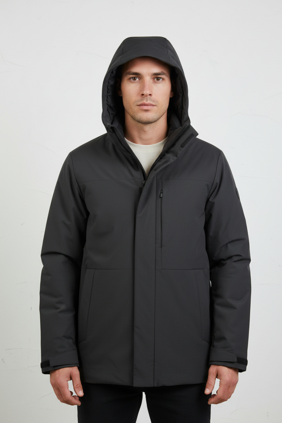 ANTA Men's Cotton Jacket Black - Authentic & Original – AntaPakistan